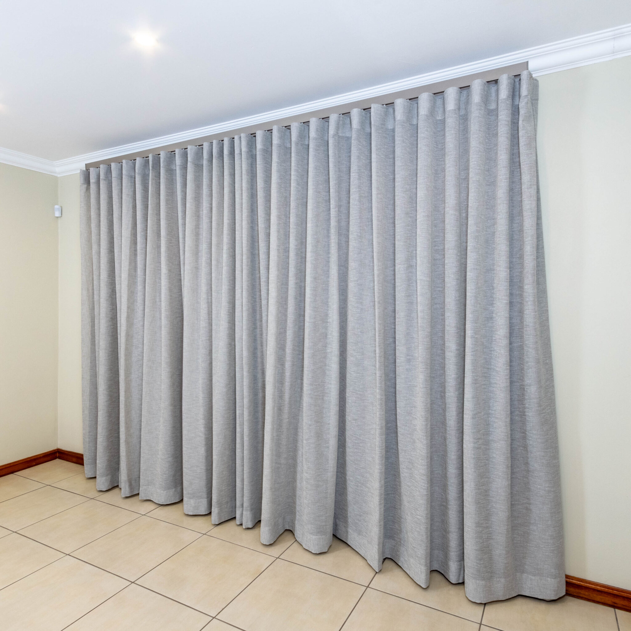 Double Wave Curtain - Stone - Blind Concepts