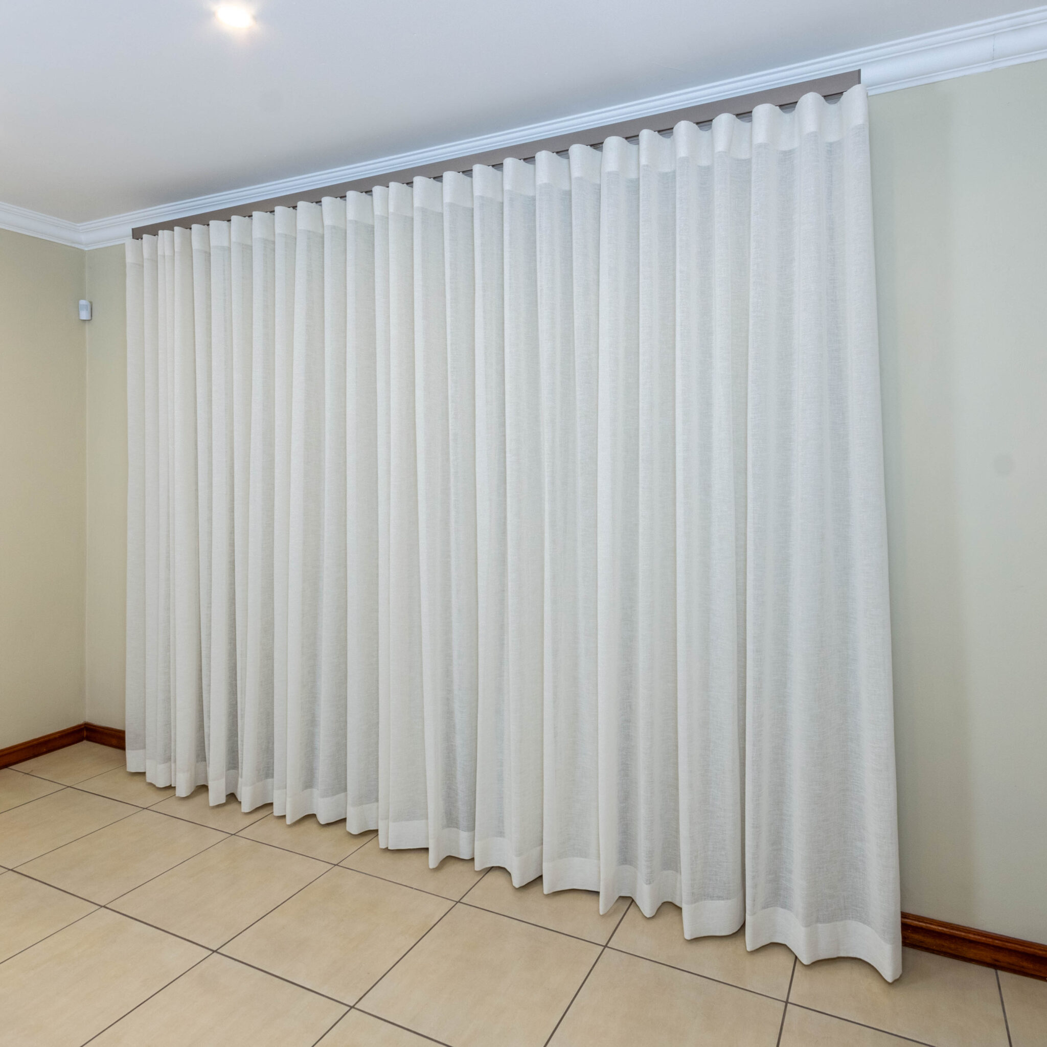 Double Wave Curtain - Cream - Blind Concepts