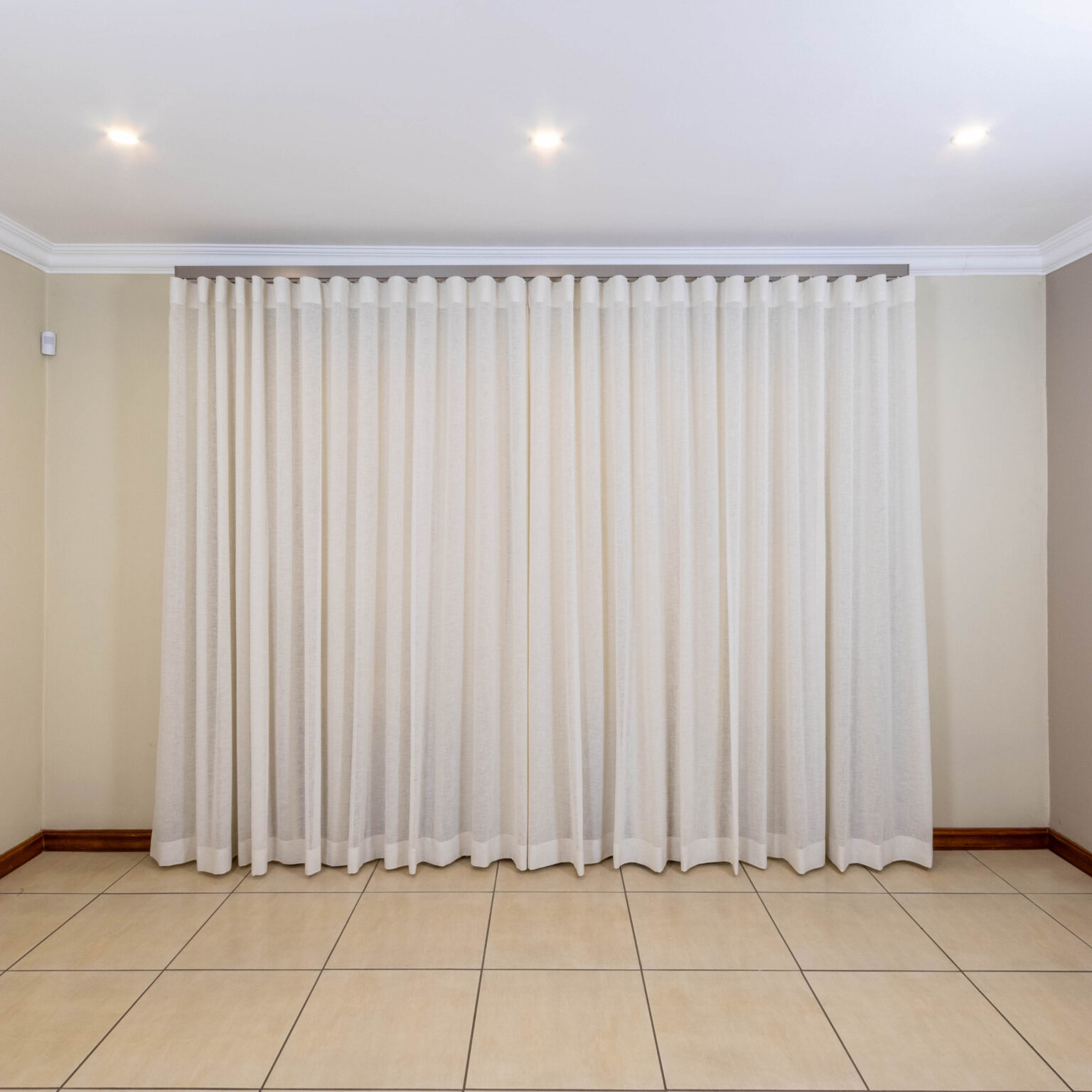 Double Wave Curtain - Cream - Blind Concepts