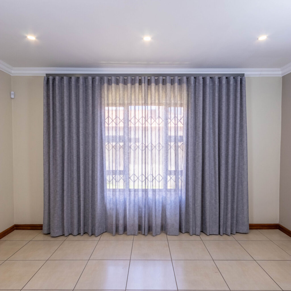 Double Wave Curtain - Dark Grey - Blind Concepts