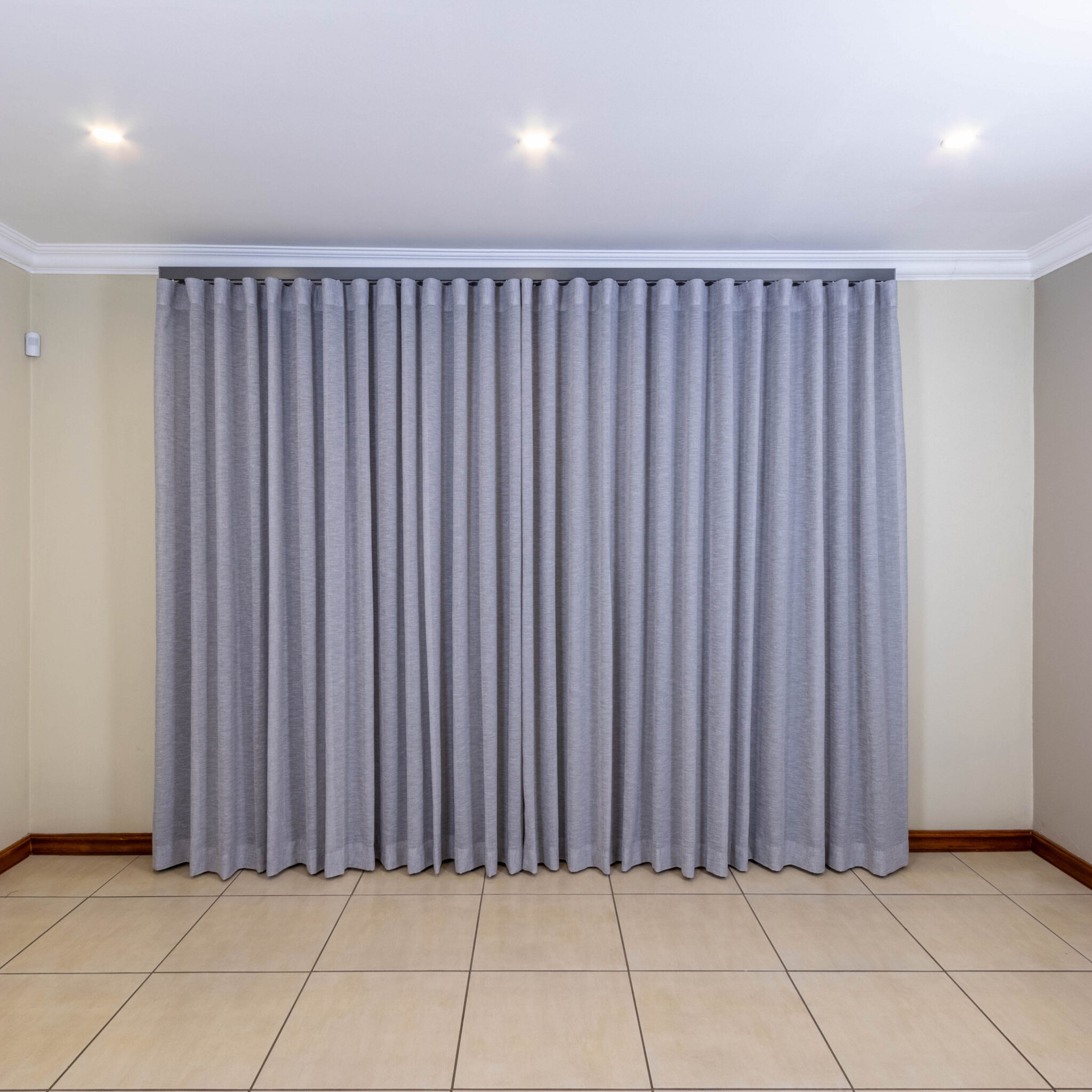 Double Wave Curtain - Grey - Blind Concepts
