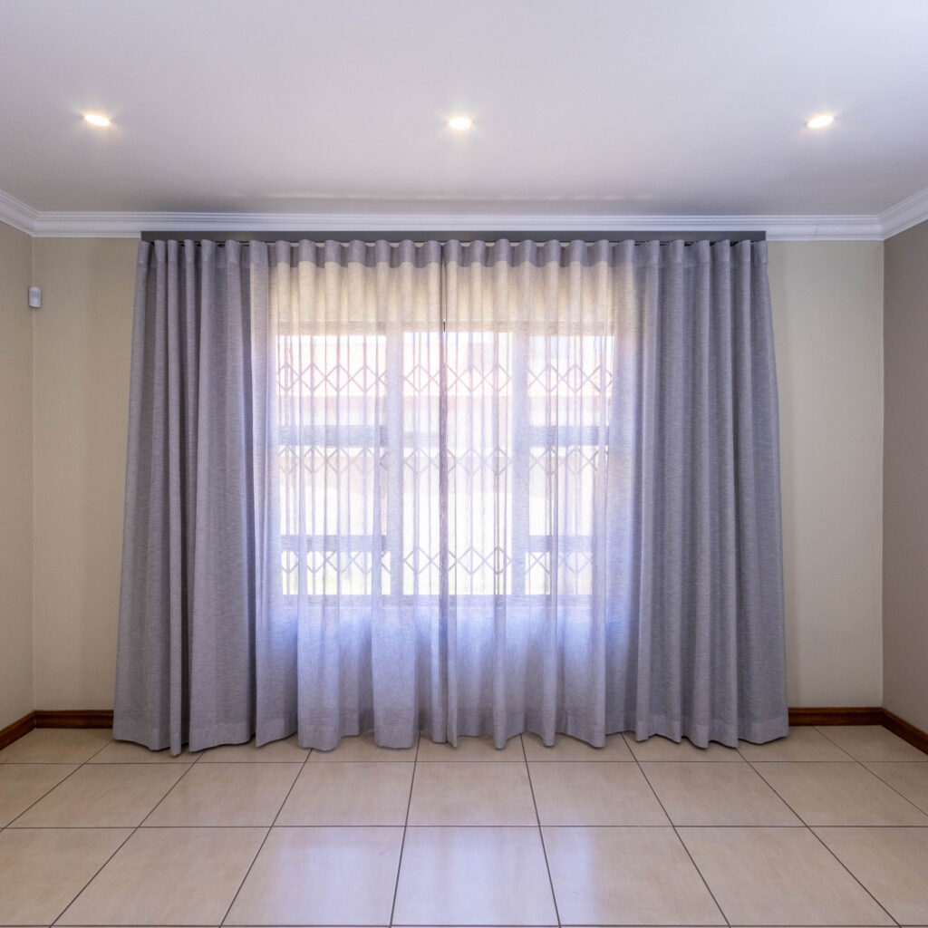 Double Wave Curtain - Grey - Blind Concepts