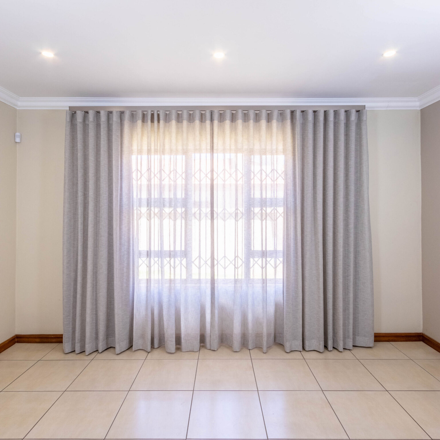 Double Wave Curtain - Stone - Blind Concepts